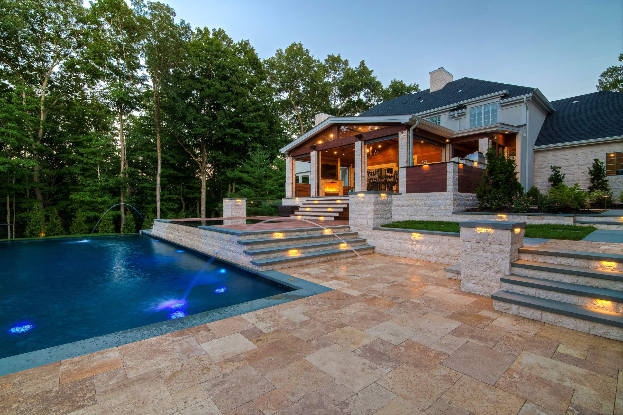 Different Types of Pool Decks and Coping Options